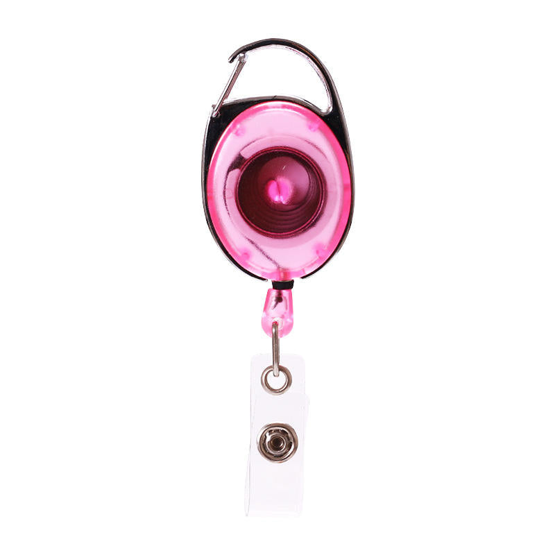Retractable ID Holder - Carabiner