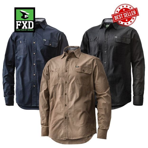 FXD LSH.1 Long Sleeve Work Shirt | Worklocker