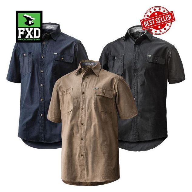 FXD SSH.1 Short Sleeve Work Shirt | Worklocker